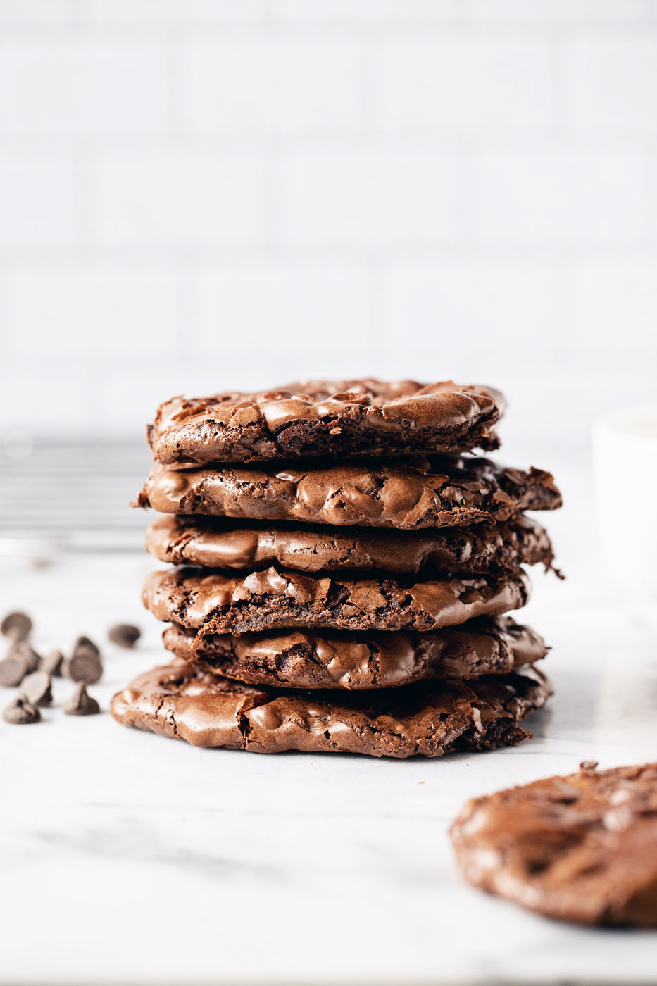 Chocolate Crinkle Cookies with Cayenne Pepper - Roberta Baker